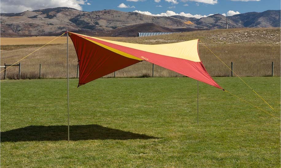 Big Agnes Deep Creek Tarp - Small - Yellow/Red