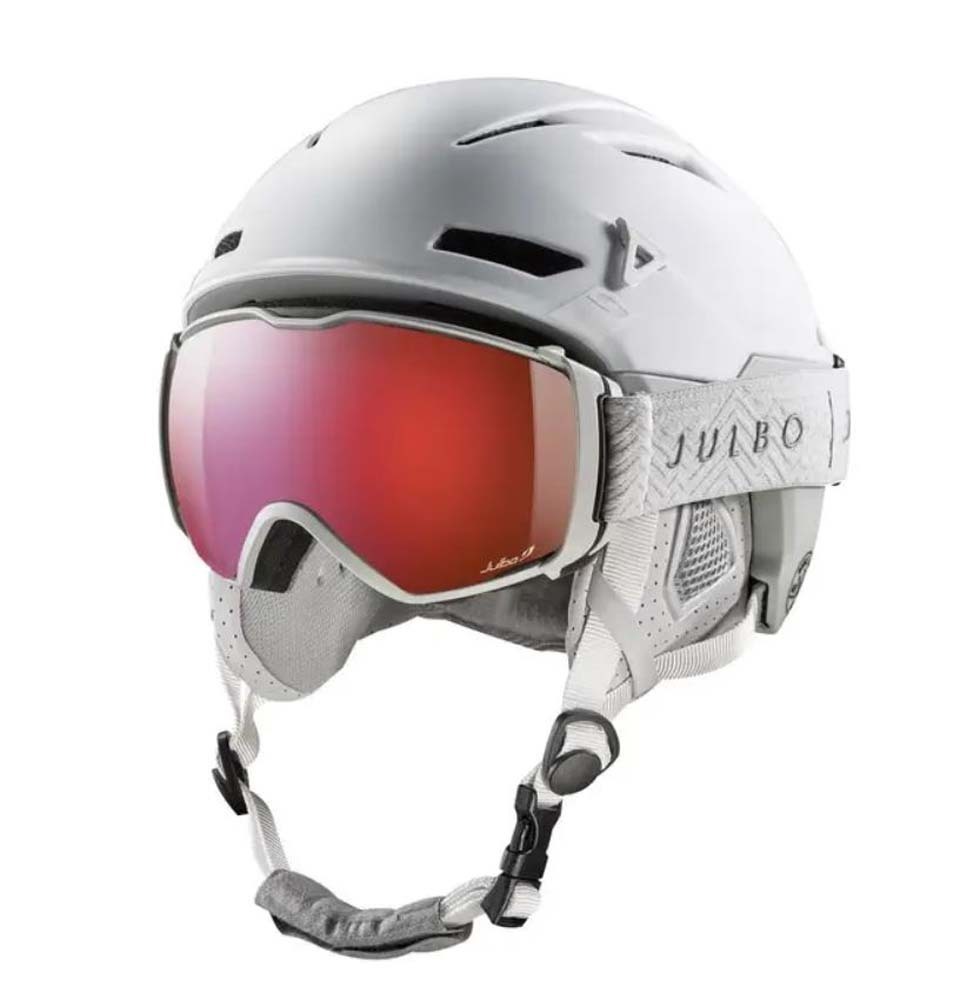 Julbo The Peak LT Ski and Mountaineering Helmet - White/Grey - 58/60