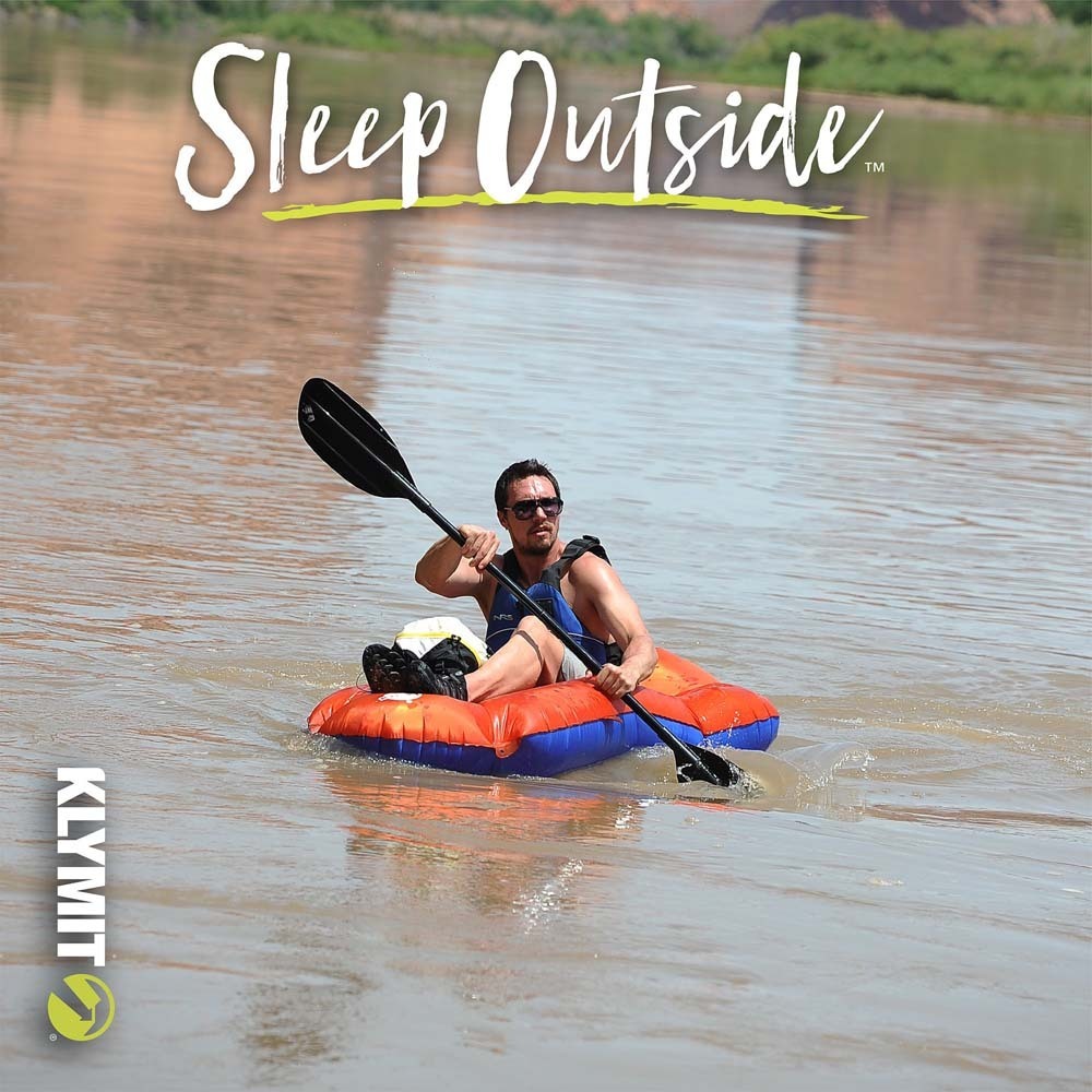 Klymit LiteWater Dinghy (LWD) Packraft - Orange/Blue