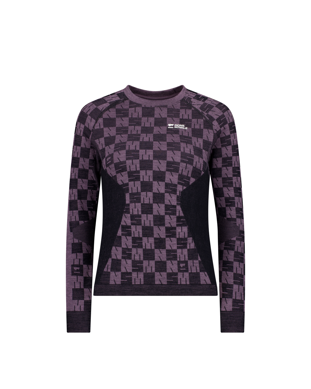 Mons Royale Ascender Womens Seamless Merino Base Layer Long Sleeve T ...