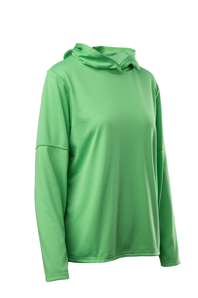 Sambob Alpine Narrow Womens Sun Hoodie - Green - L