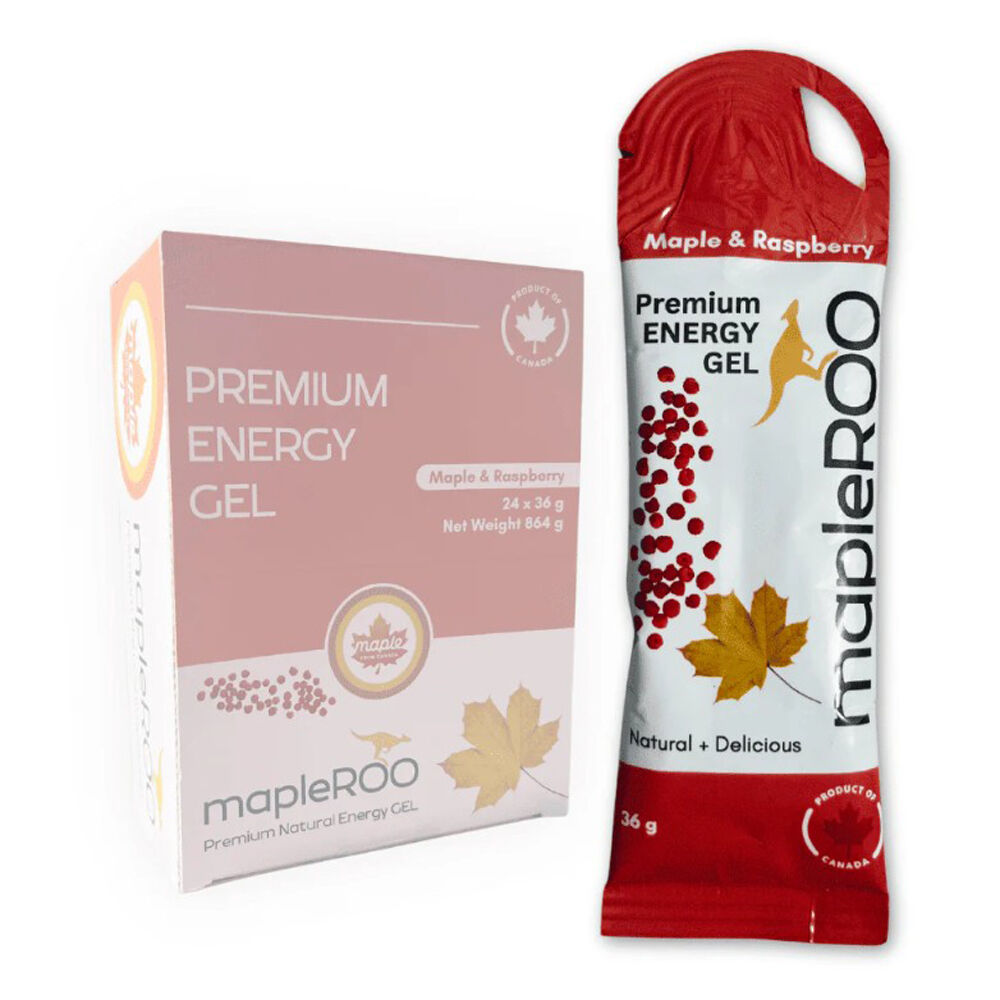 mapleROO Organic Energy Gels - 36g - Salted Maple