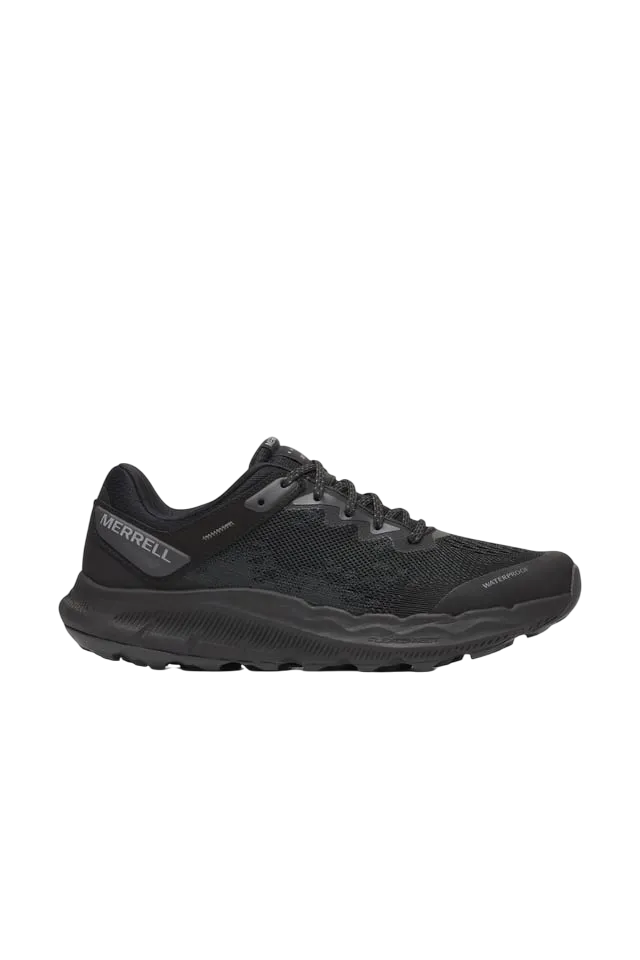 Merrell Antora 4 Womens Waterproof Trail Running Shoes - Black/Graphite