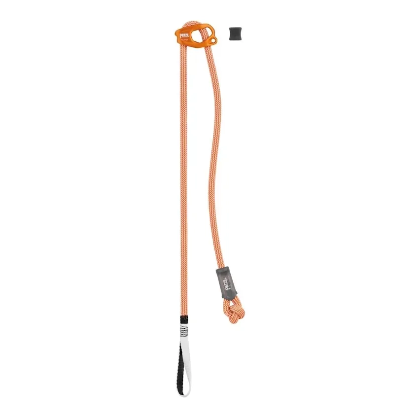 Petzl Connect Adjust Climbing Lanyard - Orange