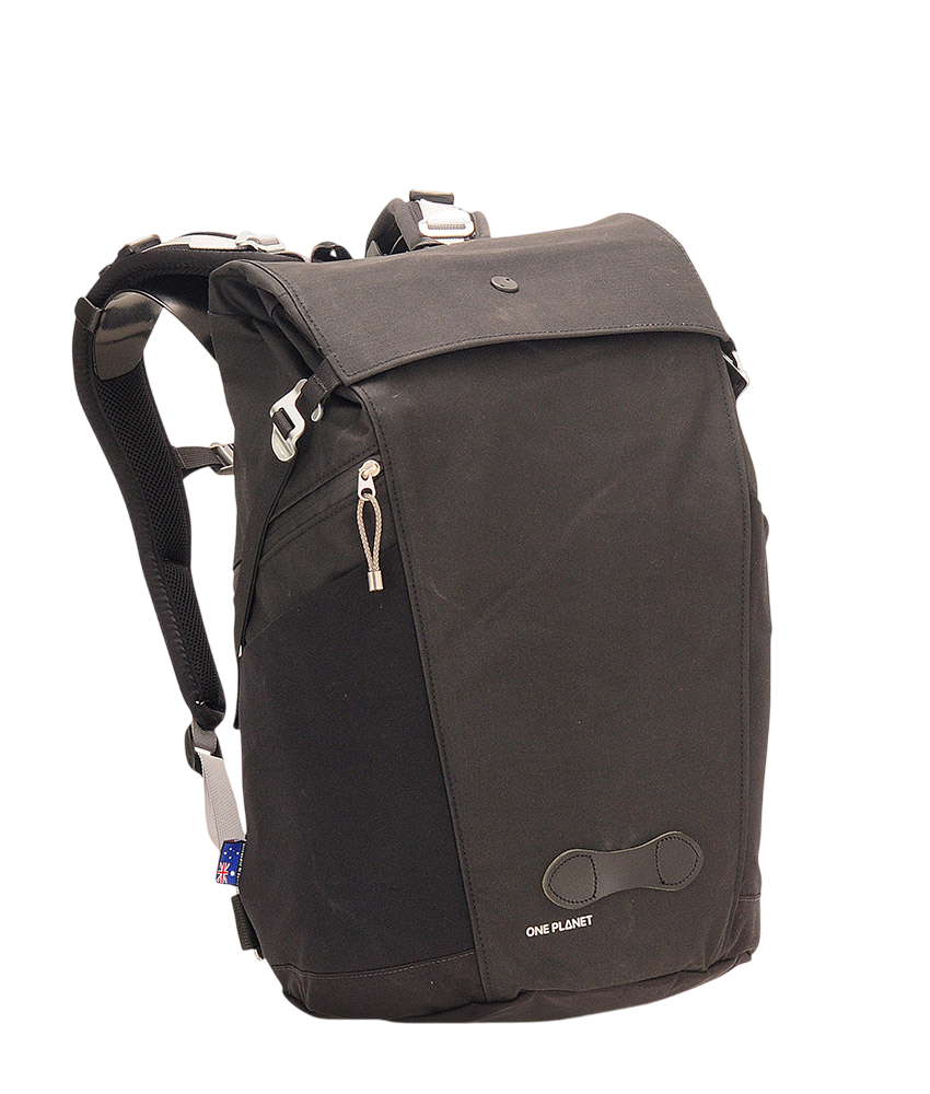 One Planet Little Bourke 30L Universal Daypack - Black/Black