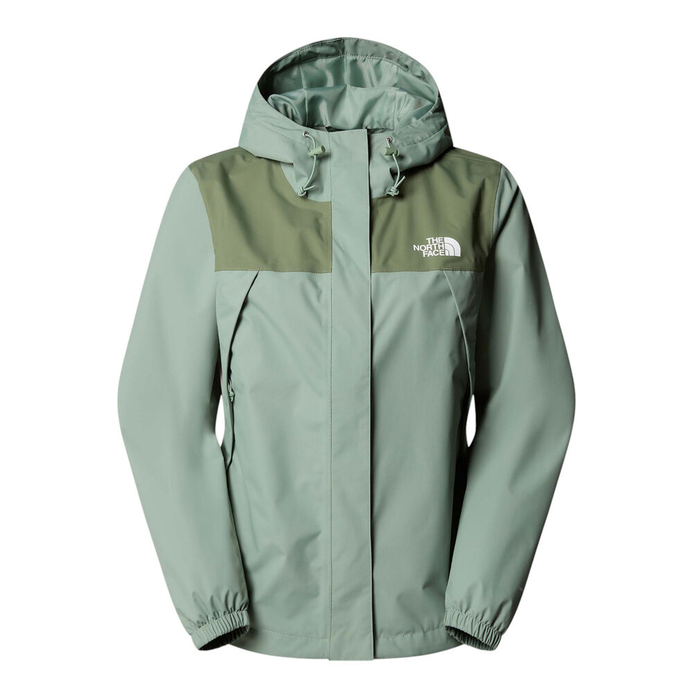 The North Face Antora Womens Waterproof Jacket - Slate Moss/Bark Mist - S