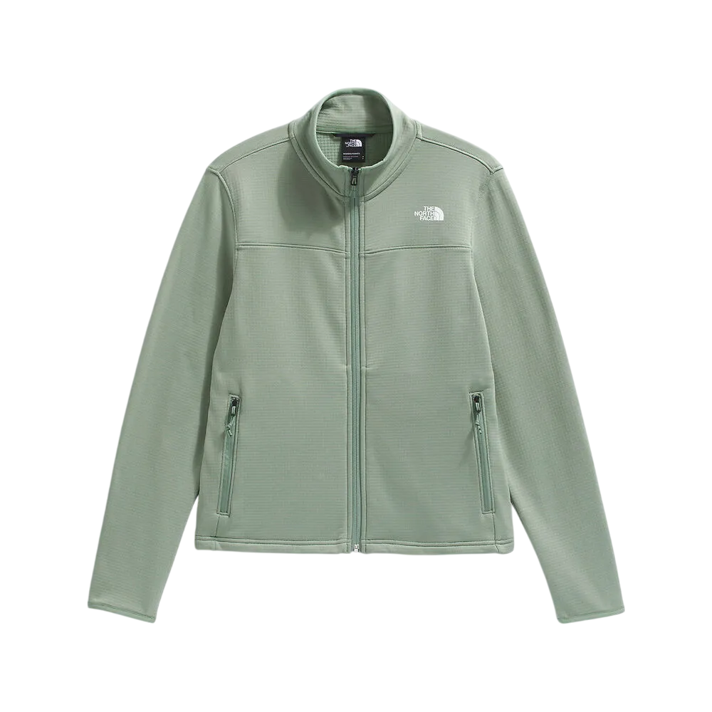 The North Face Cedar Trail Grid Womens Fleece Jacket - Slate Moss - XS