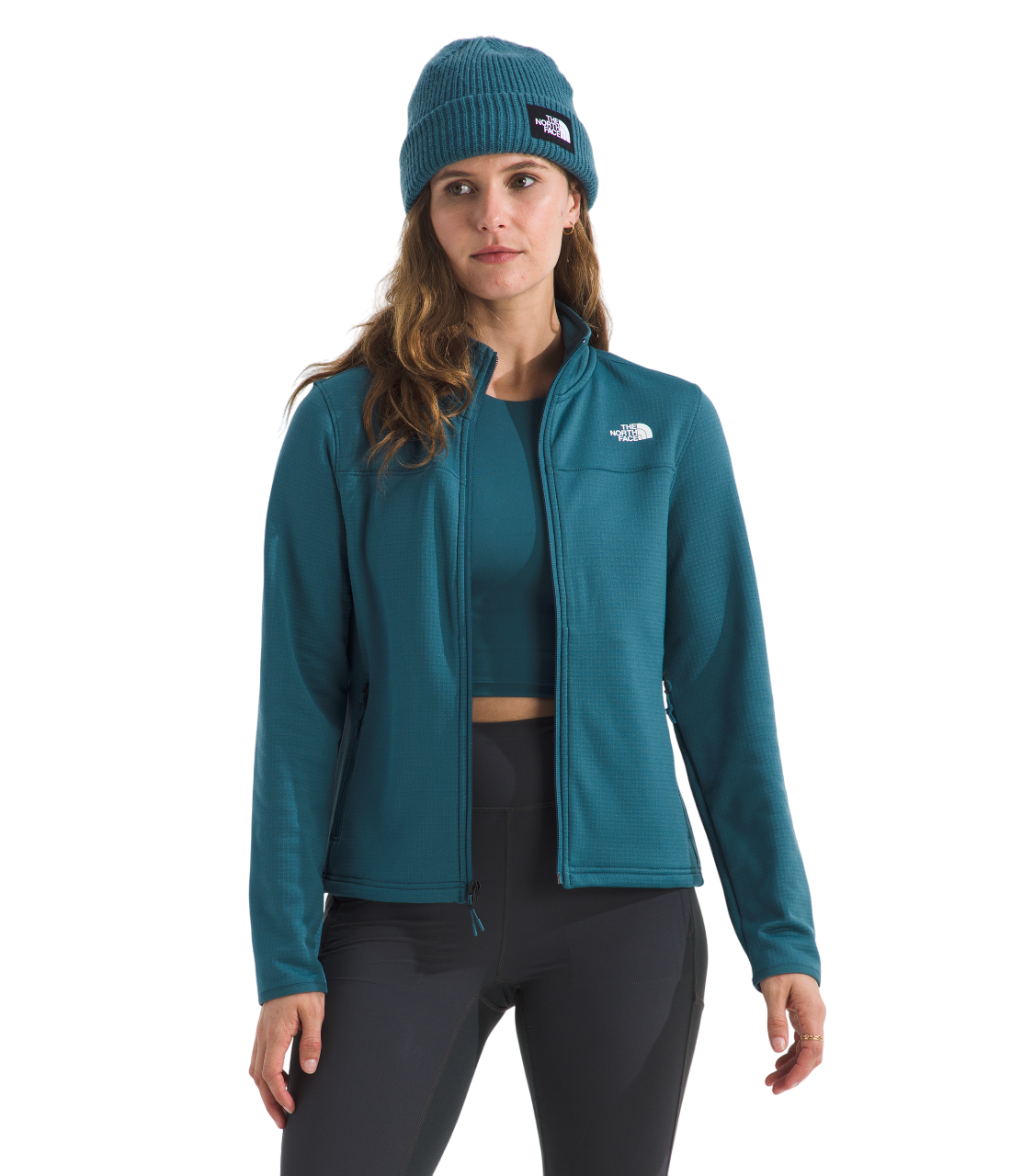 The North Face Cedar Trail Grid Womens Fleece Jacket