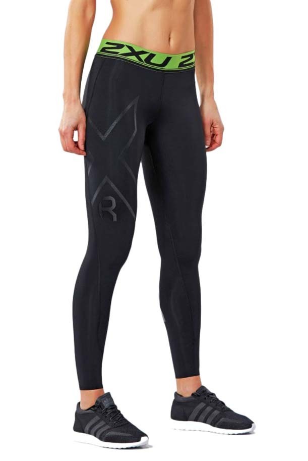 2XU Womens Refresh Recovery Tights - Black/Nero - XS