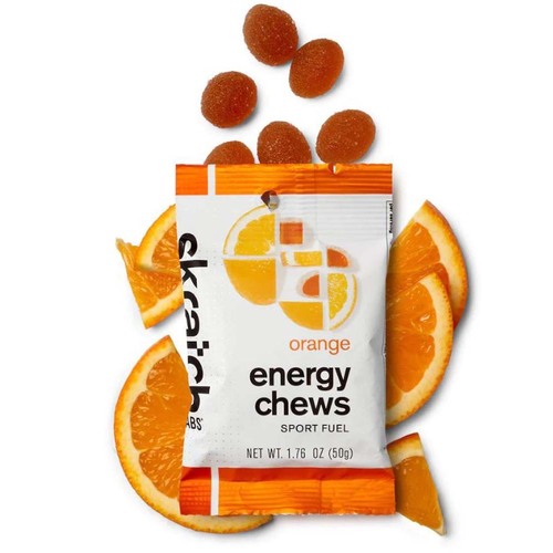 Skratch Labs Energy Chew Sport Fuel - Single Pouch - Orange